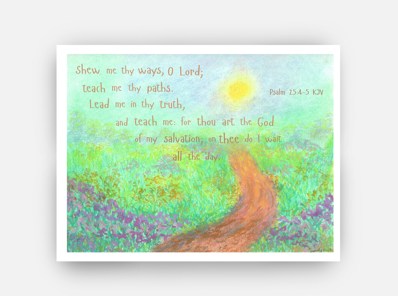 Spring Radiance – The Path of Light Wall Art & Gift – Light of the ...