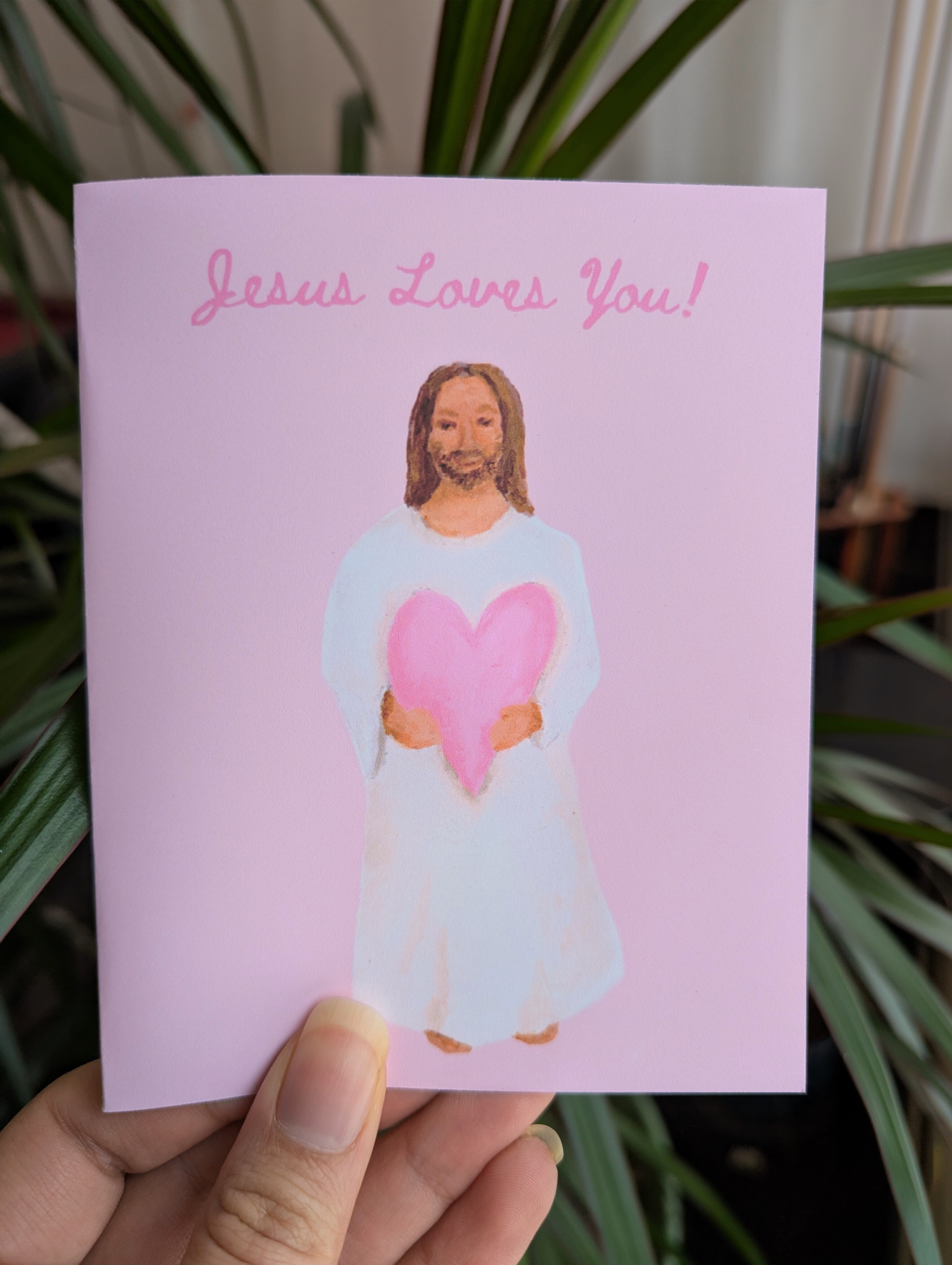 Jesus Loves You Valentine’s Day Christian Card – Light of the World ...