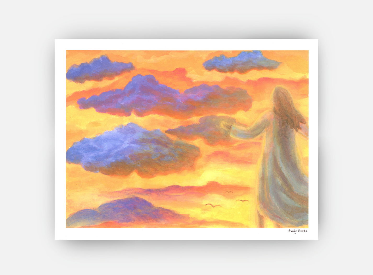 Brighter than the Sun - Faith-Inspired Sunset Art Print – Light of the ...